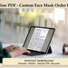 Custom Face Mask Order Form, Printable and Fillable/editable PDF ...