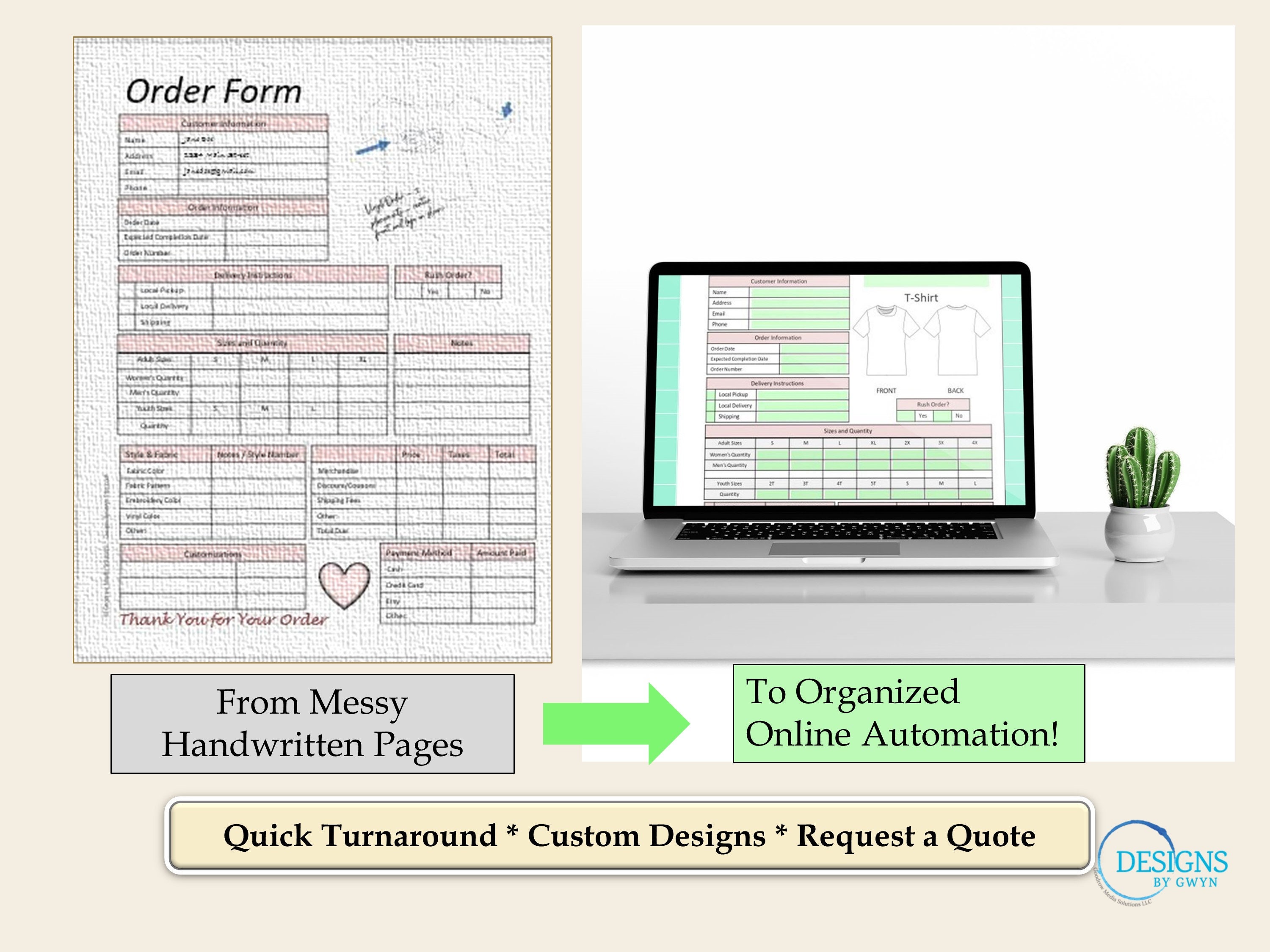 Fillable Business Forms, Fillable and Editable Form, Graphic Design ...