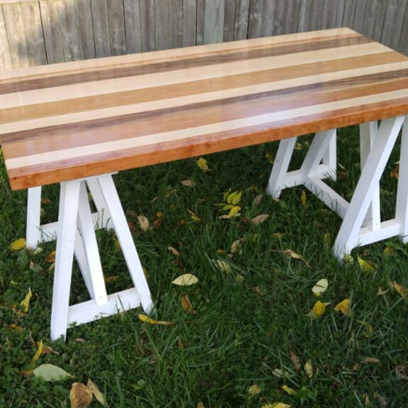 Butcher Block Desk - Etsy