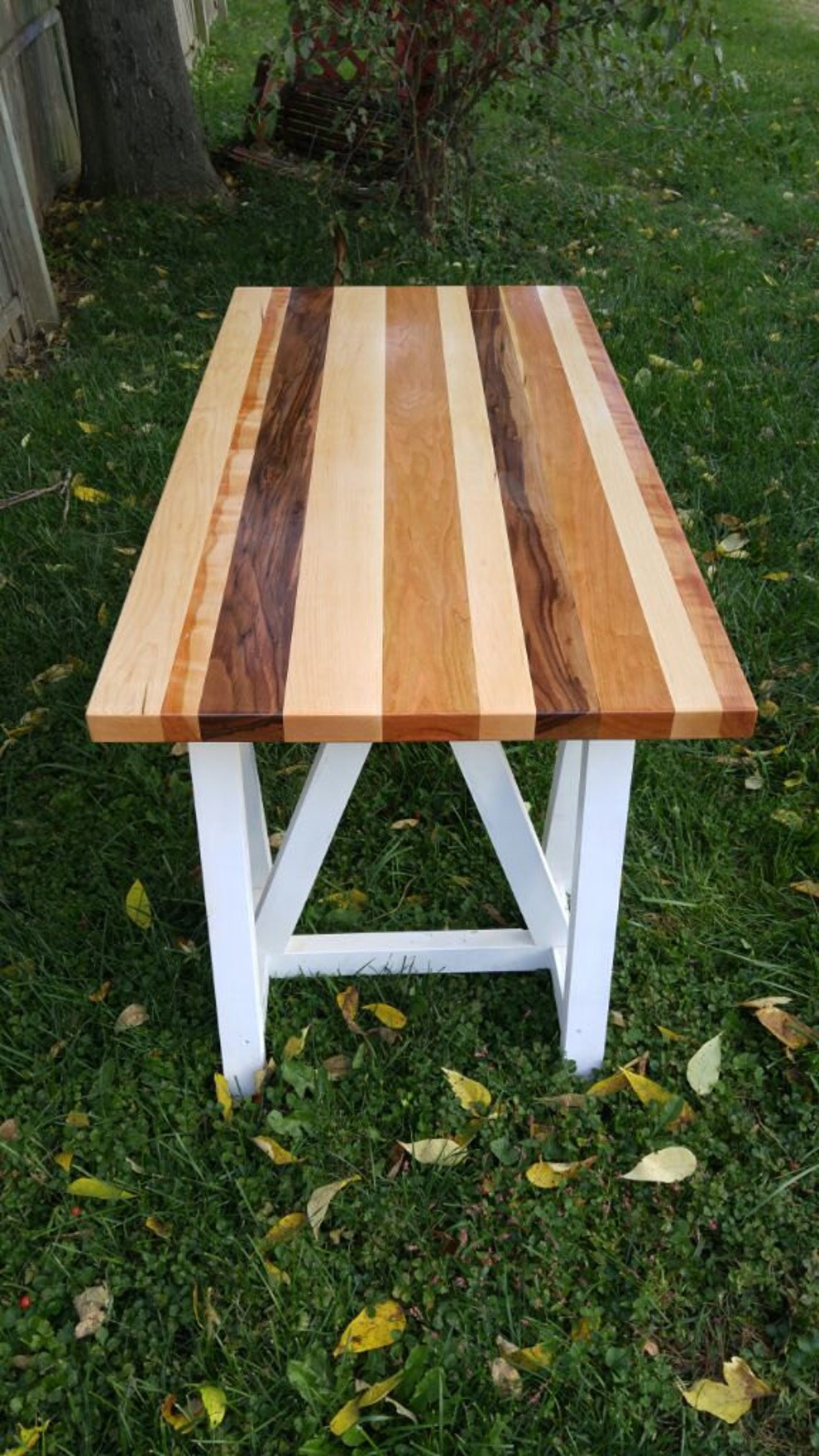 Home Office Butcher Block Desk - Etsy