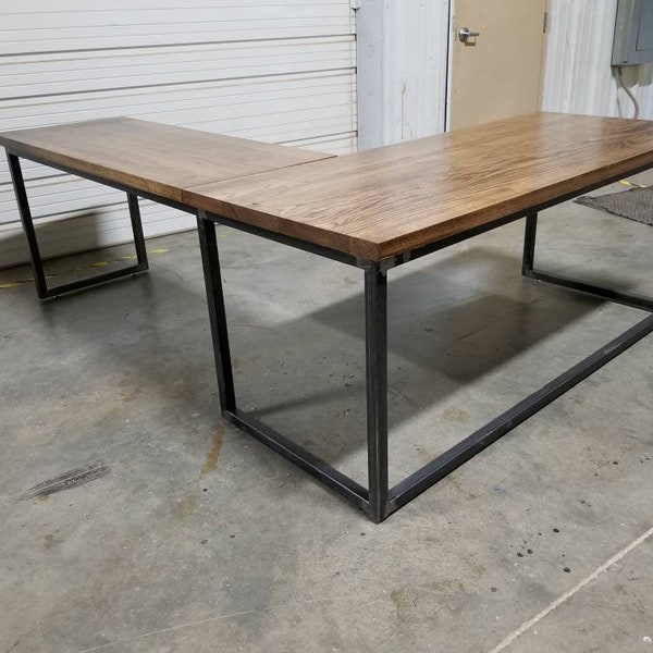 L Shaped Standing Desk - Etsy