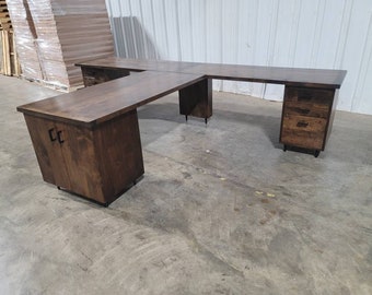 Contemporary T-shaped Desk, 2 Person Desk, Co-working Space - Etsy