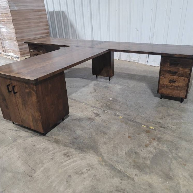 T Shaped Desk - Etsy