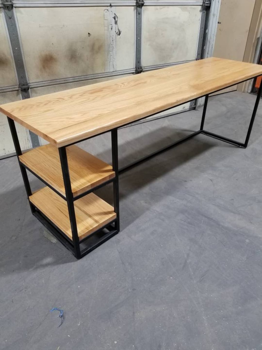 Welded Metal Industrial Desk, FREE SHIPPING, Loft Design, Heavy Duty ...