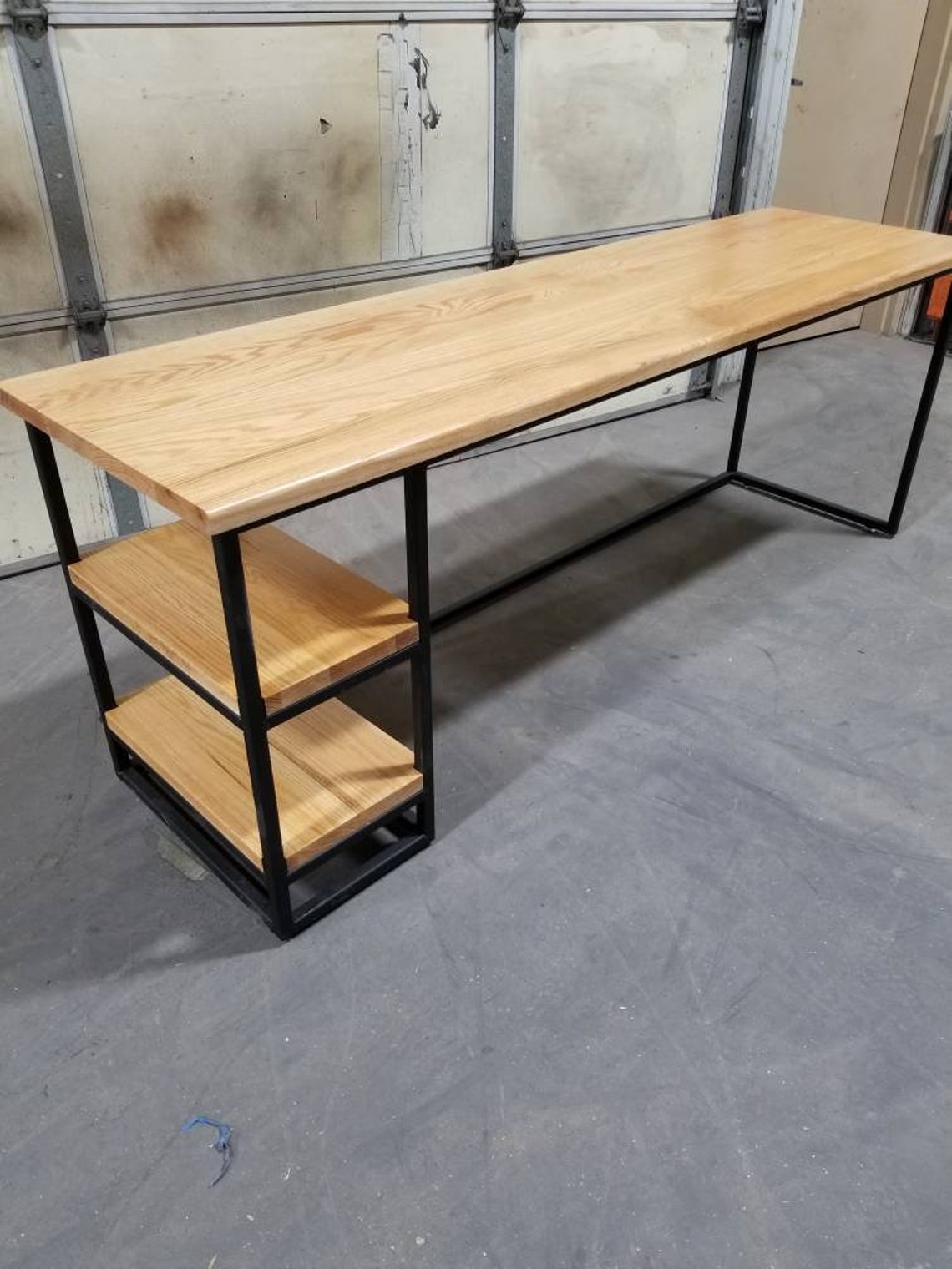 Welded Metal Industrial Desk, FREE SHIPPING, Loft Design, Heavy Duty ...