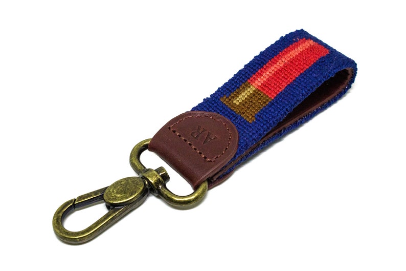 Shotgun Shell Needlepoint Key Fob - Etsy