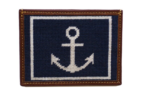 Anchor Card Wallet | Etsy