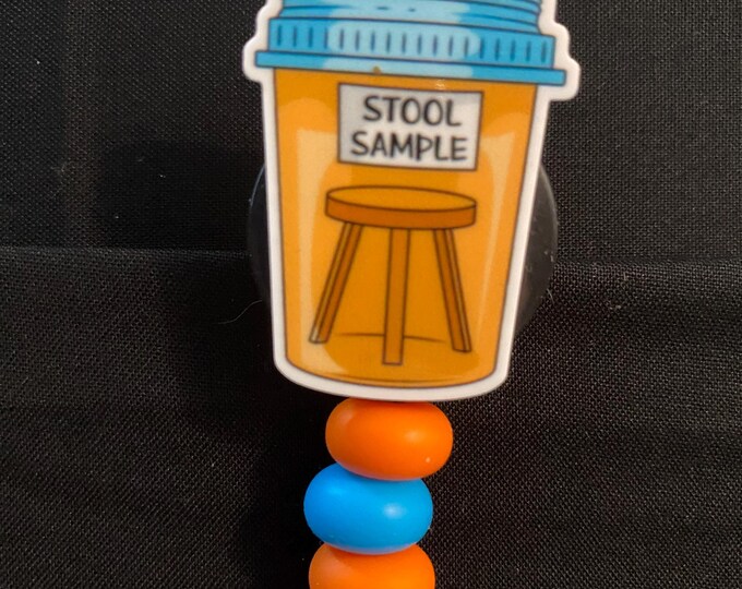 Stool Sample (clip) Badge Reel - Etsy