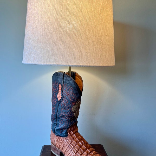 Cowboy Boot Lamp - Etsy