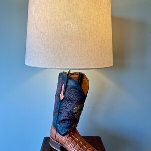 Cowboy Boot Lamp Vintage - Etsy