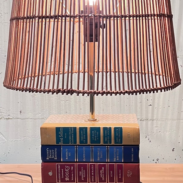 Book Lamp - Etsy
