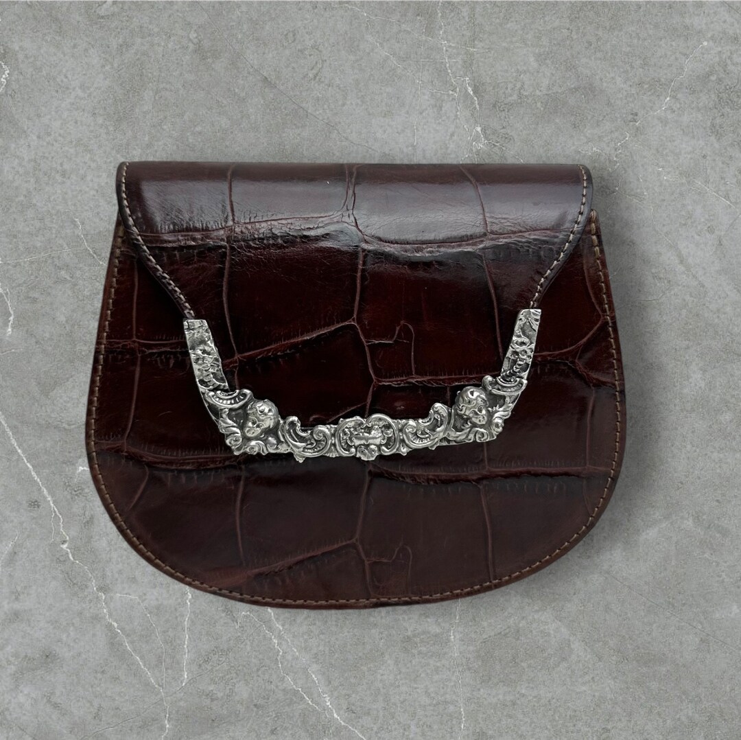 Vintage Glen Miller for Ann Turk Leather Crossbody Bag - Etsy