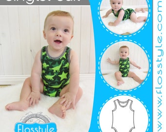 Baby Suit Pattern - Etsy
