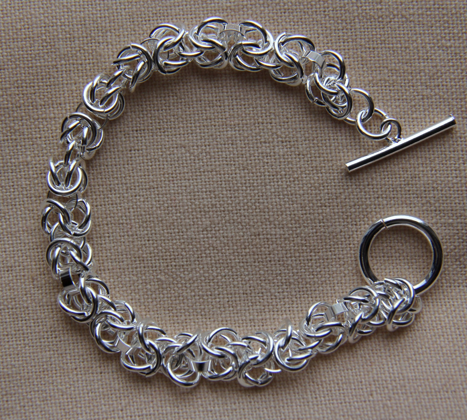Sterling Silver Bracelet (925 Silver Plated), Fashion Bracelet, Silver ...