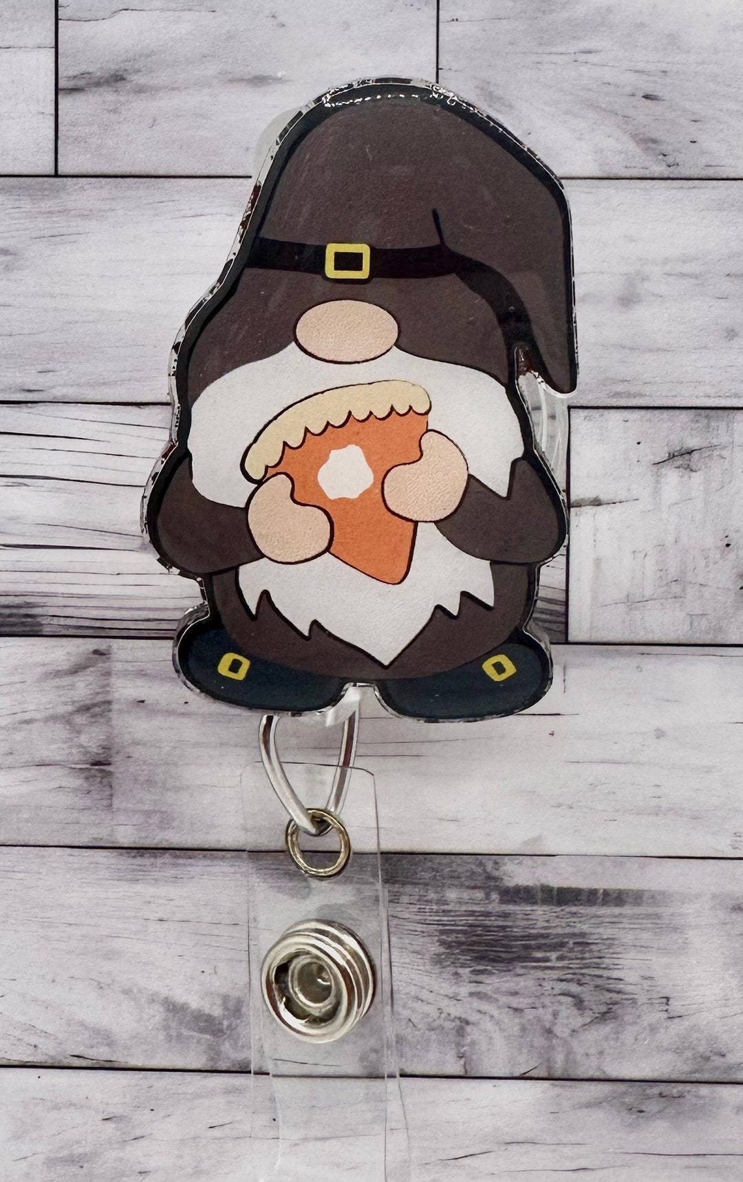 Thanksgiving Gnome Badge Reel | Gnome Badge Reel | Teacher Badge Reel ...
