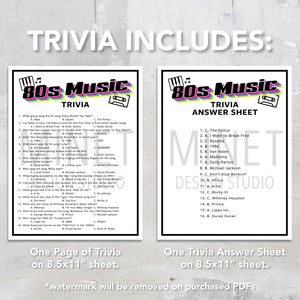Decades Music Trivia Bundle | Trivia Bundle | Decades Music Trivia Game ...