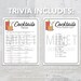 Cocktails Trivia | Cocktail Trivia Game | Printable Cocktails Trivia ...