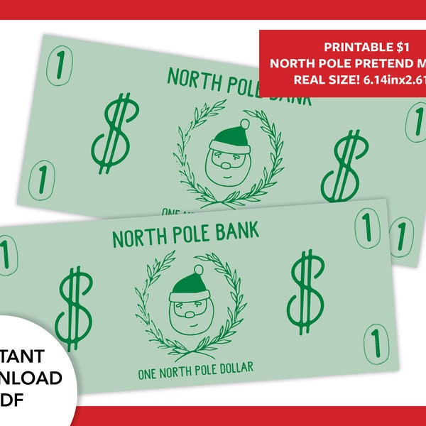 Pretend Money - Etsy