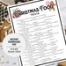 Christmas Food Trivia Game | Christmas Food Printable Trivia | Holiday ...