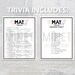 May Trivia | May Trivia Game | Printable May Trivia | Month Trivia Game ...