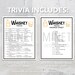 Whiskey Trivia Whiskey Trivia Game Printable Whiskey Trivia Printable ...