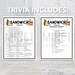 Sandwich Trivia | Sandwichtrivia Game | Printable Sandwich Trivia ...