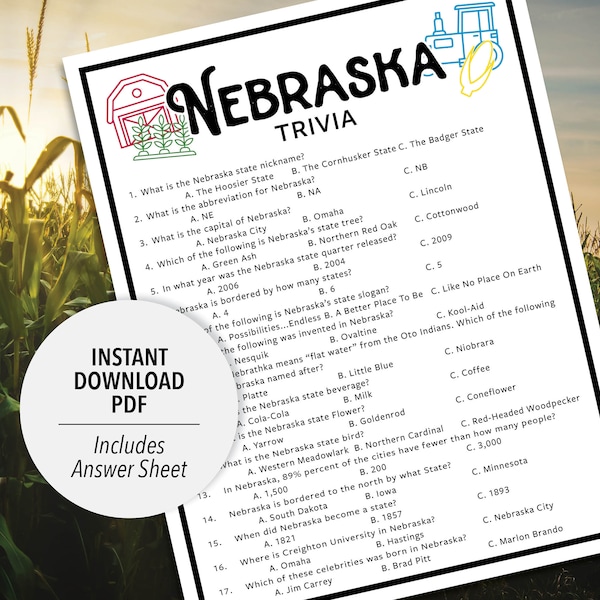 Nebraska Home - Etsy