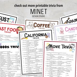 Brandy Trivia | Brandy Trivia Game | Printable Brandy Trivia ...