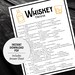 Whiskey Trivia Whiskey Trivia Game Printable Whiskey Trivia Printable ...