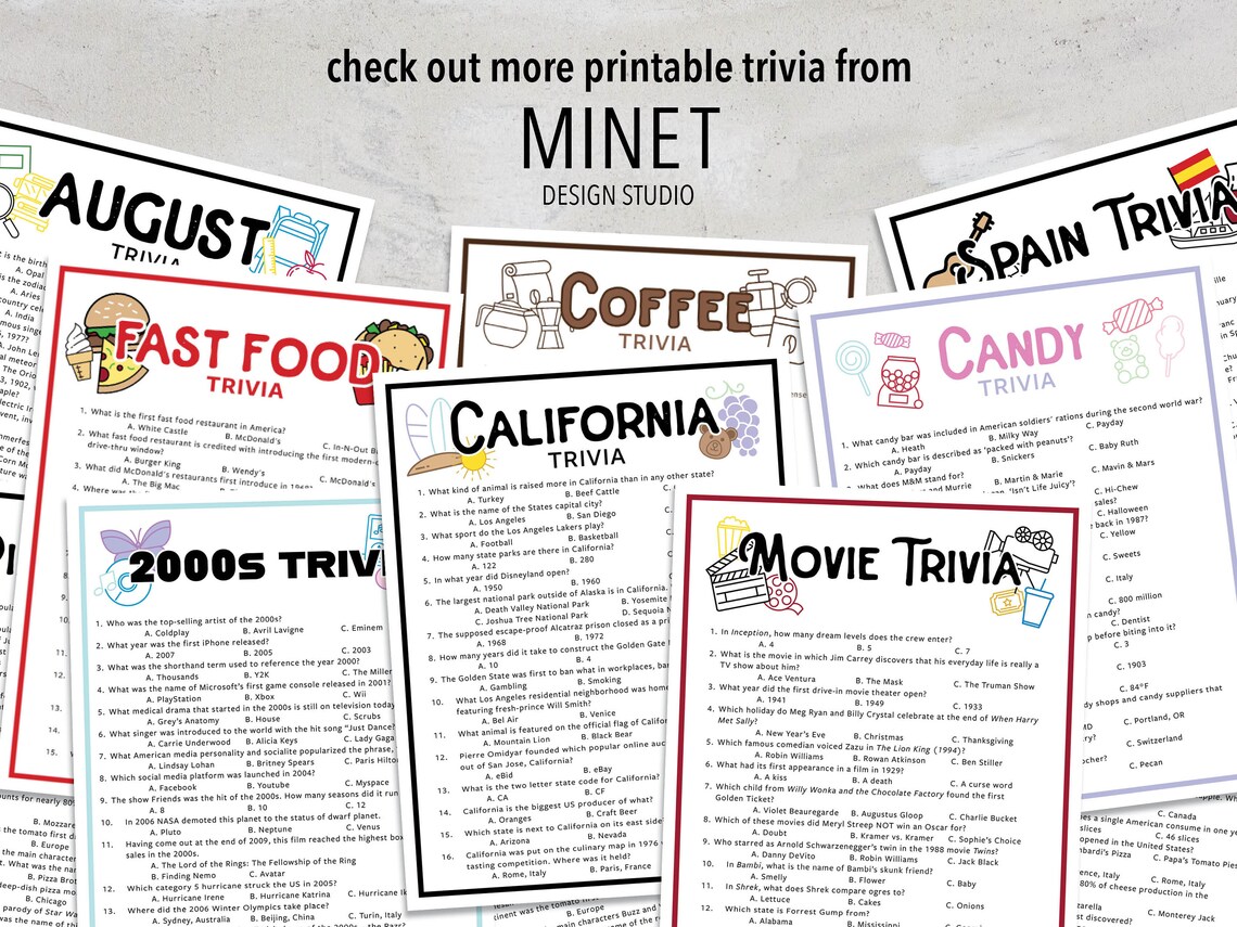 Basketball Trivia | Printable Basketball Trivia Game | Basketball ...