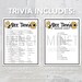 Bee Trivia | Bee Trivia Game | Printable Bee Trivia | Printable Trivia ...