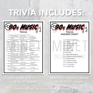 Decades Music Trivia Bundle | Trivia Bundle | Decades Music Trivia Game ...