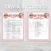 Fast Food Trivia | Fast Food Trivia Game | Printable Fast Food Trivia ...