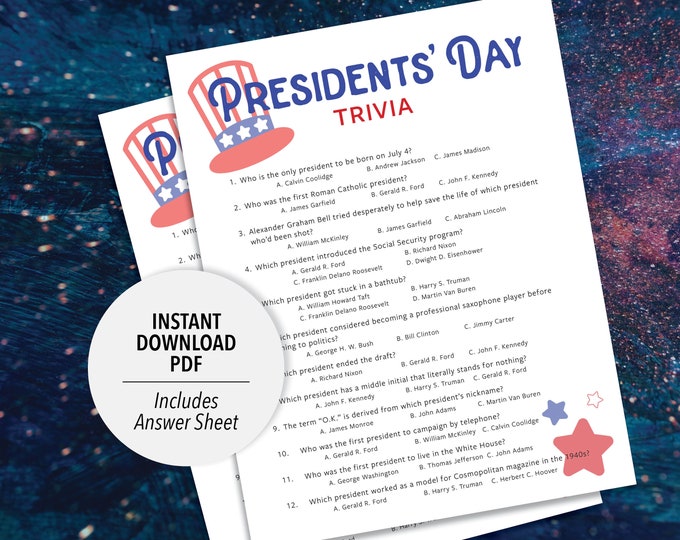 US Presidents Prints - Etsy