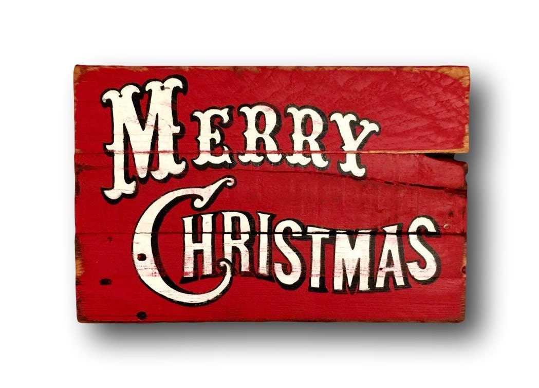 Merry Christmas Sign
