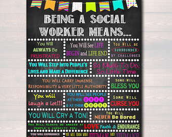 Social worker decor | Etsy