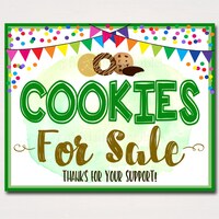 Editable Drive Thru Cookie Booth Menu Sign (digital Download) - Etsy UK