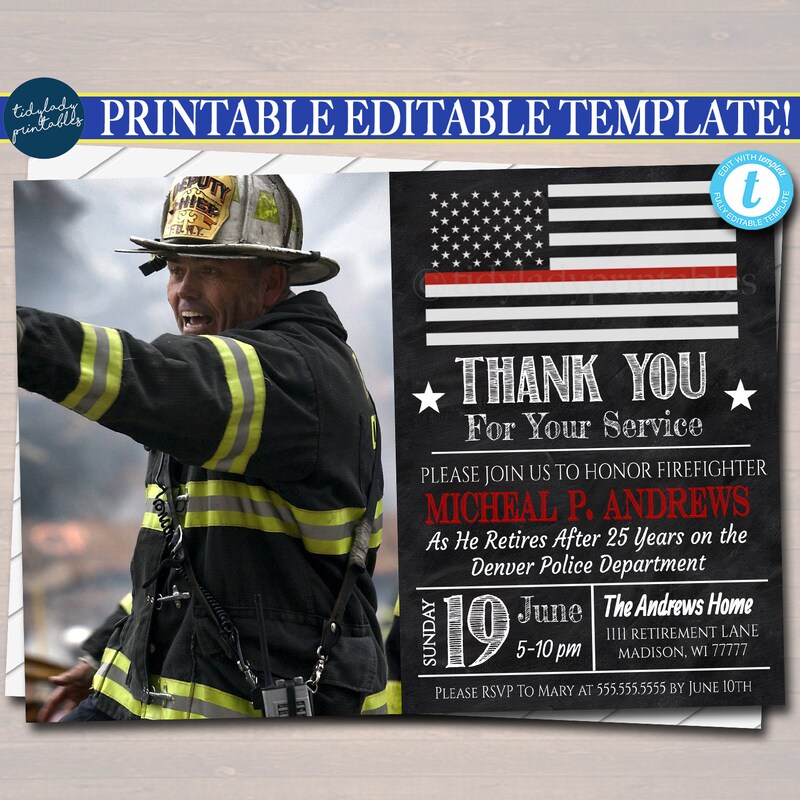 Firefighter Party - Etsy