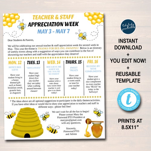 Editable Western Theme Teacher Appreciation Staff Invitation - Etsy
