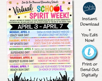 Virtual Spirit Week - Etsy