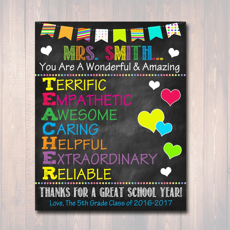 Teacher Poster - Etsy