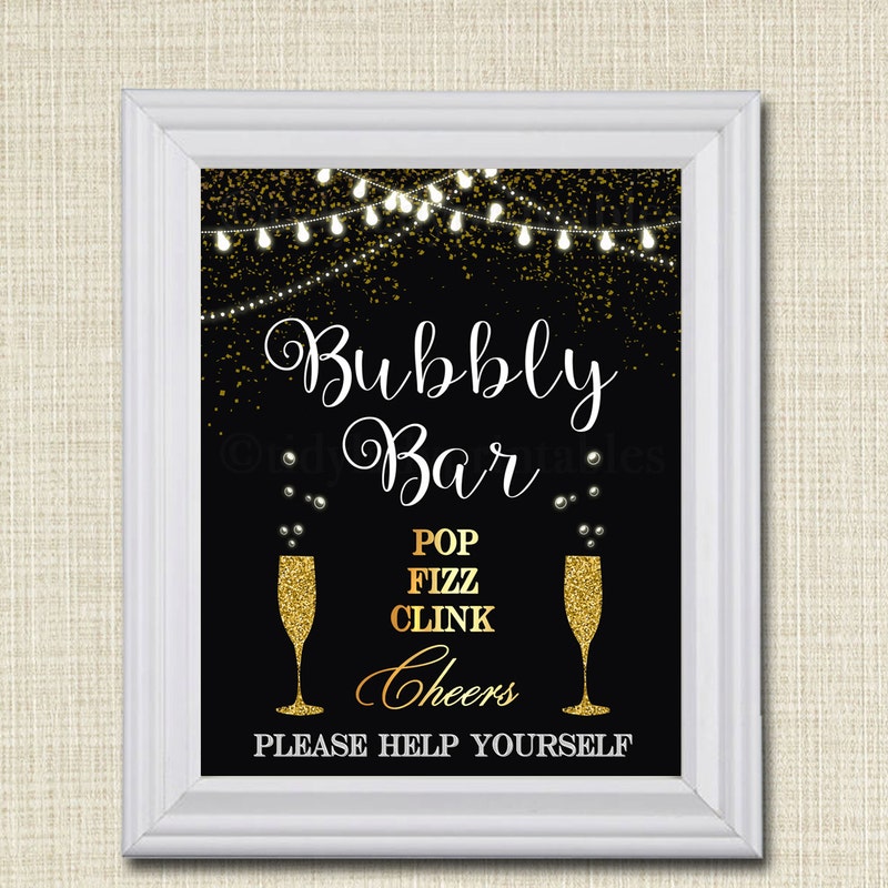 Pop Fizz Clink Sign - Etsy
