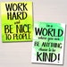 Inspirational Watercolor Posters: Green Classroom Decor (set of 12 ...