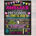 EDITABLE Last Day of School Photo Prop School Chalkboard Poster DIY ...