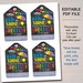 Printable Umbrella Gift Tags: Teacher & Volunteer Appreciation ...