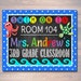 EDITABLE Printable Teacher Classroom Door Sign, Under the Sea Themed ...