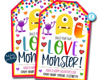 Love Monster Valentine - Etsy