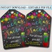 EDITABLE Appreciation Gift Tags, Teacher Nurse Staff Volunteer Gift ...