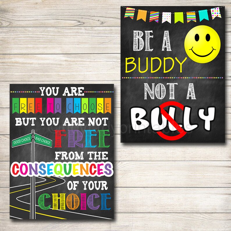 Counselor Office Posters: Motivational Wall Art Decor (set of 6 ...