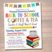 EDITABLE Teacher Staff Meet and Greet Breakfast Social, Printable PTA ...